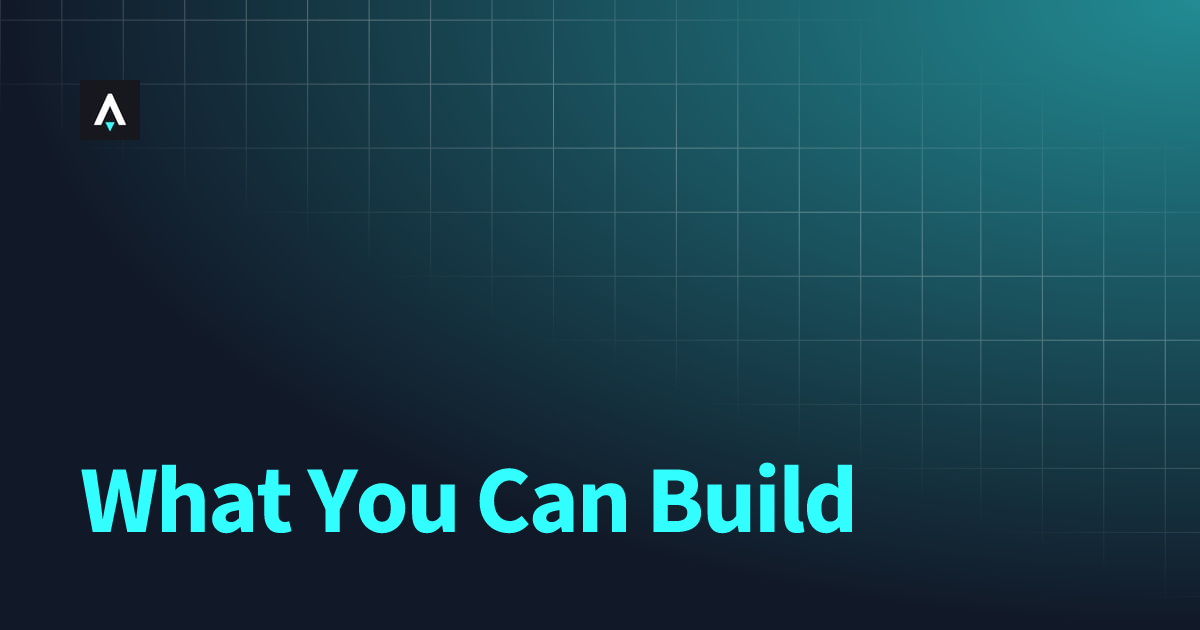 What You Can Build | Star Atlas - Technical Documentation