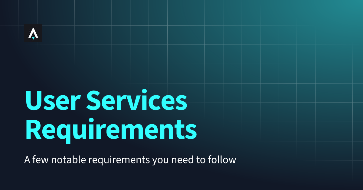 User Services Requirements | Star Atlas - Technical Documentation
